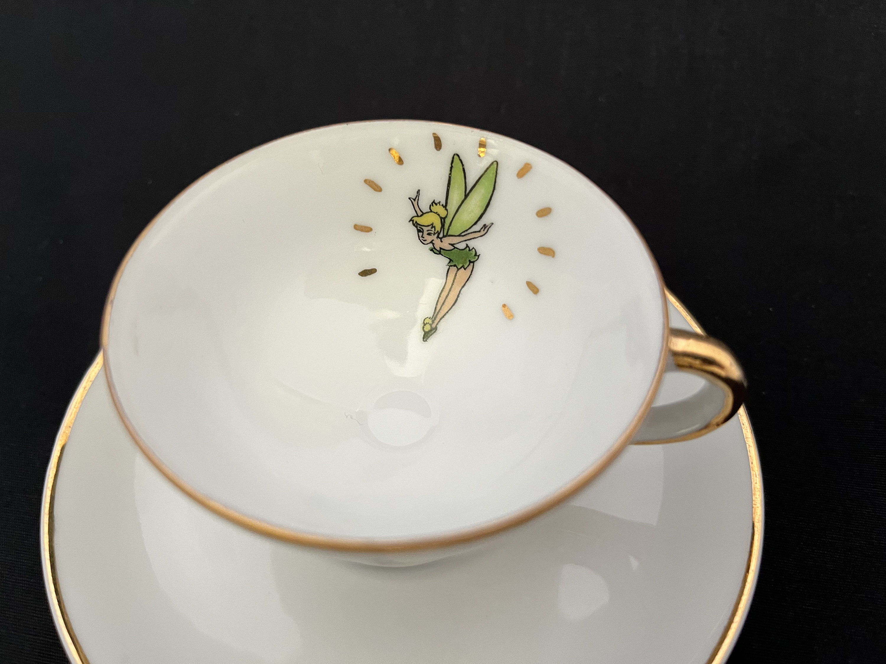 Tinkerbell Disneyland Teacup and Saucer - Etsy