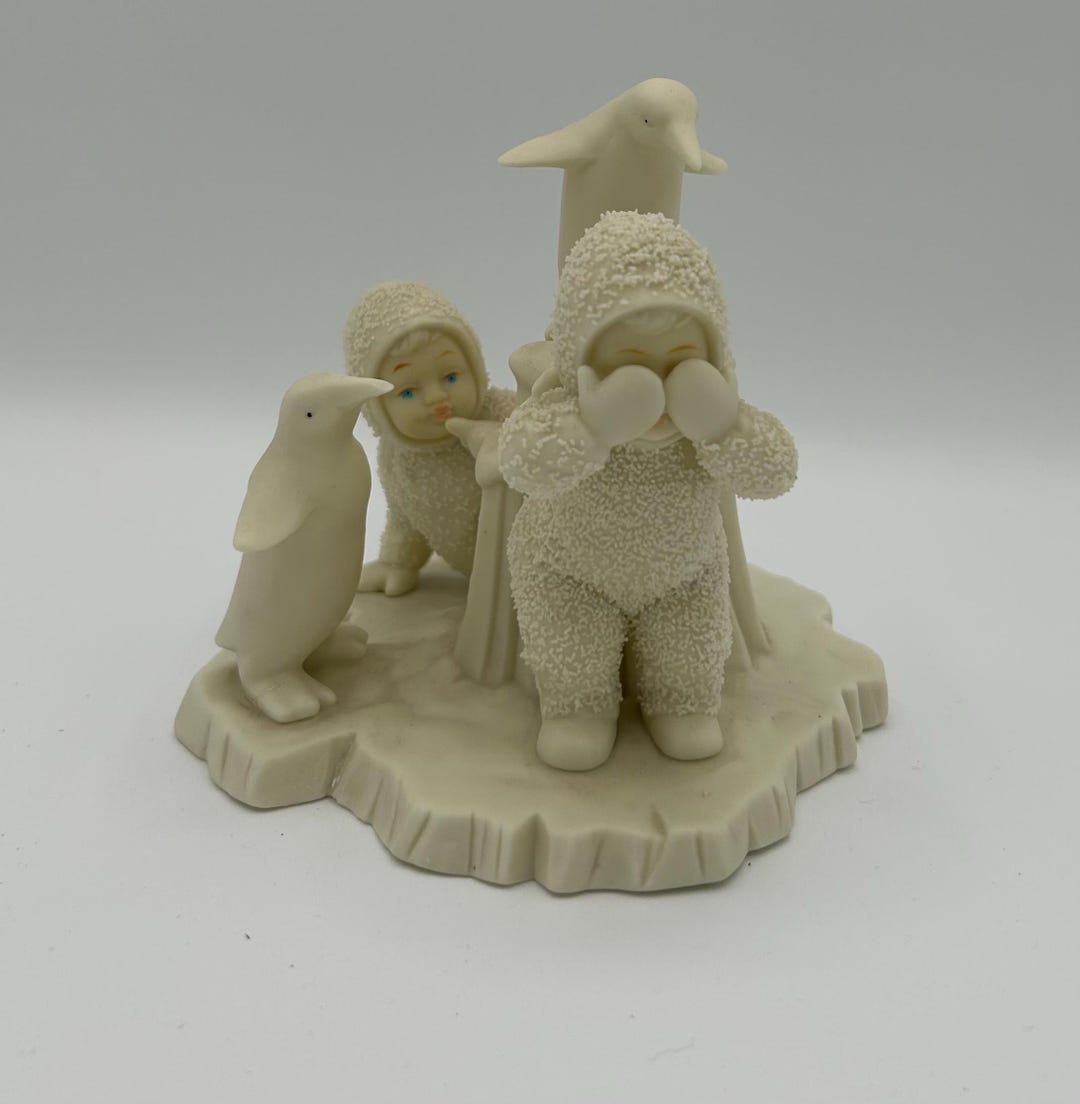 Department 56 Snowbabies "you Can't Find Me" Figurine - Etsy