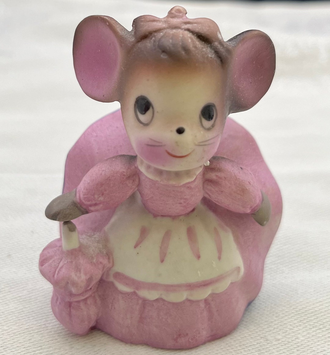Vintage Mouse Figurine - Etsy