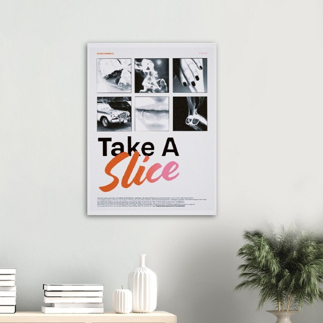 Glass Animals Take A Slice Poster - Etsy