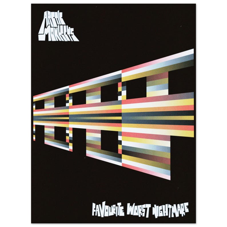 Arctic Monkeys - Favourite Worst Nightmare Poster - Etsy