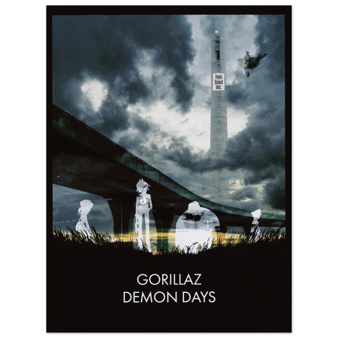 Gorillaz - Demon Days Poster - Etsy UK