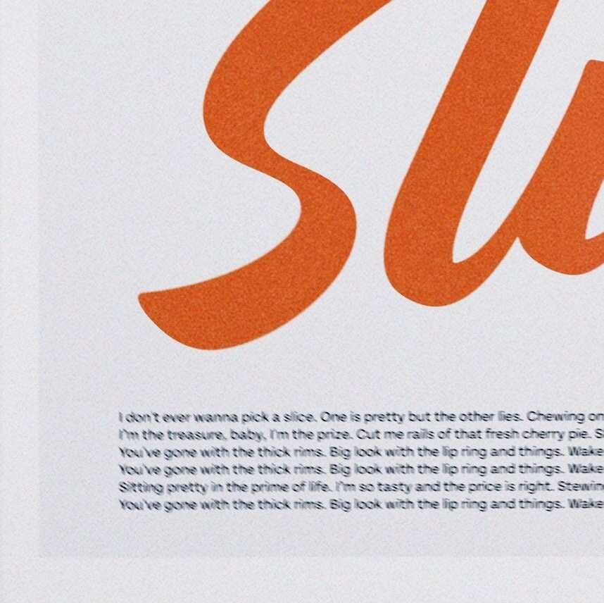 Glass Animals Take A Slice Poster - Etsy