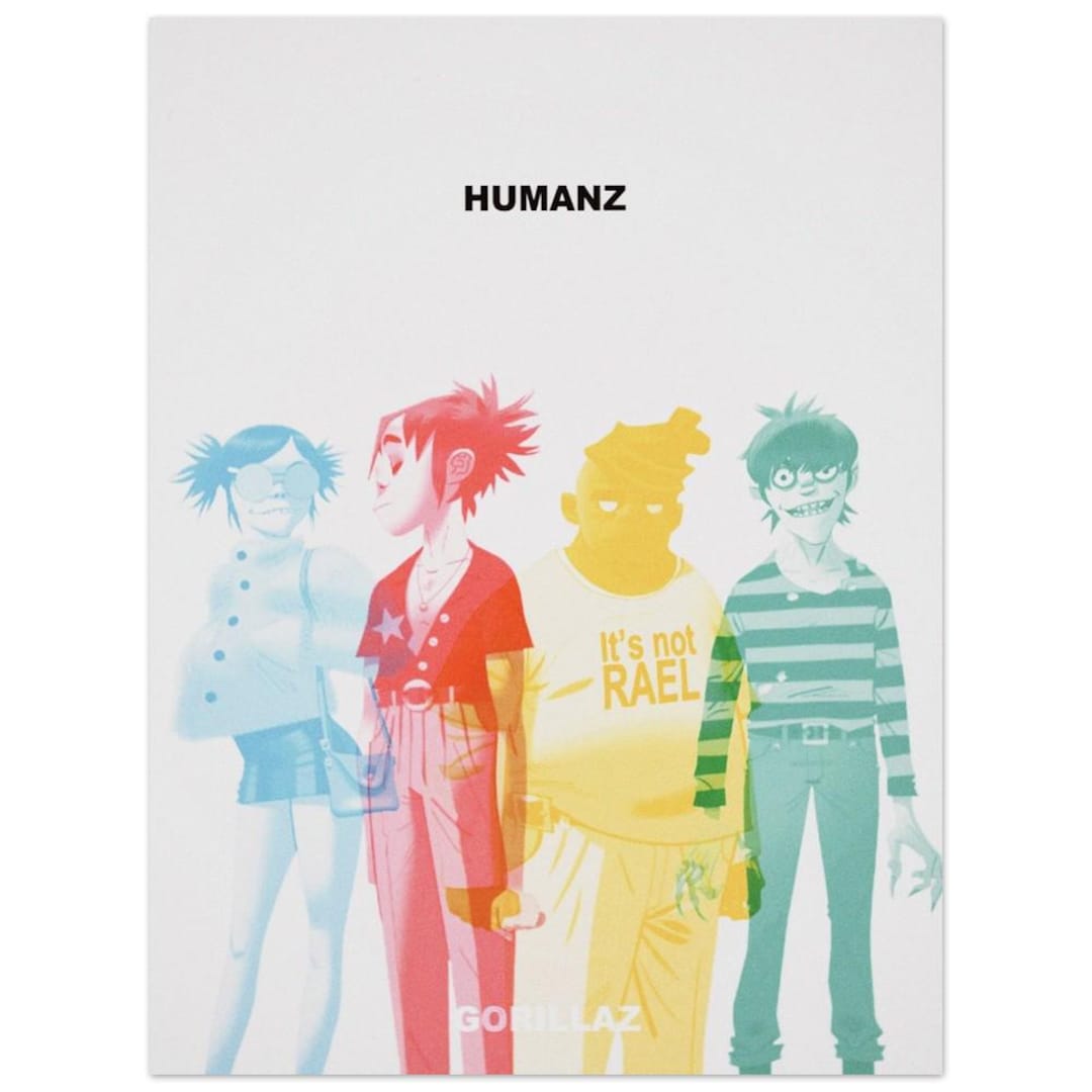 Gorillaz - Humanz Poster - Etsy