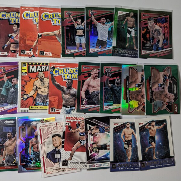 Purple Lauren Murhpey Ufc Card - Etsy