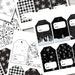 Black and White Christmas Tags Printable Christmas Gift Tags - Etsy