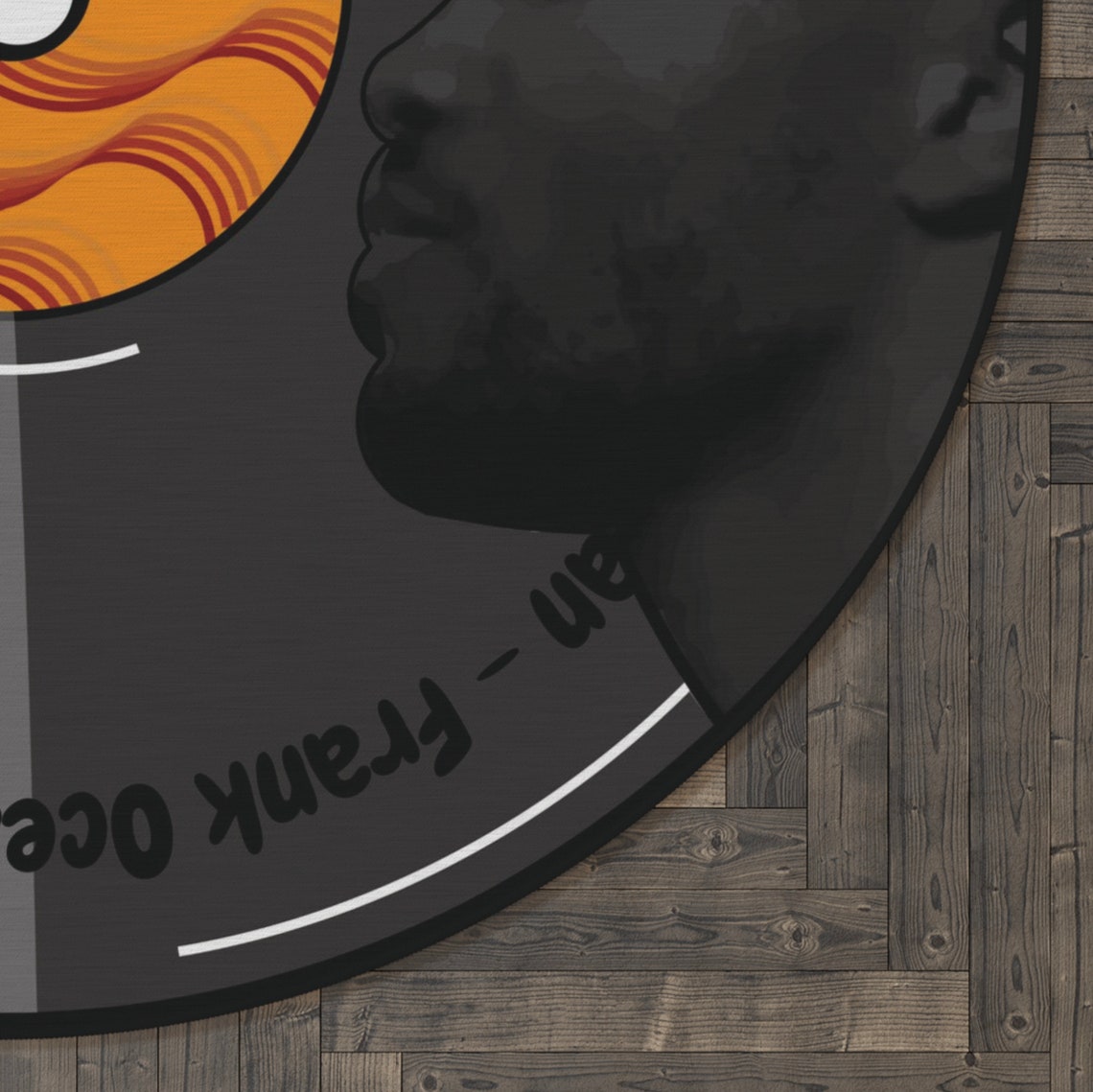 Frank Ocean CD Rugs Custom Album Round Rugs Irregular Rugs - Etsy