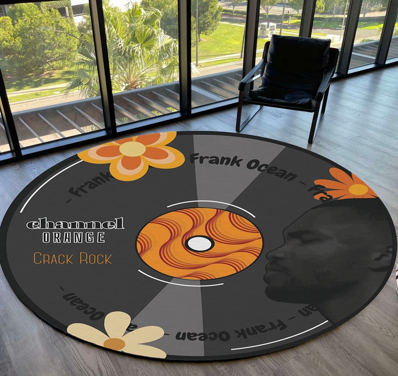 Frank Ocean CD Rugs Custom Album Round Rugs Irregular Rugs - Etsy