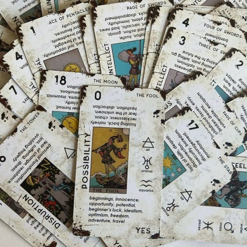 Sister Tarot Cards - Etsy