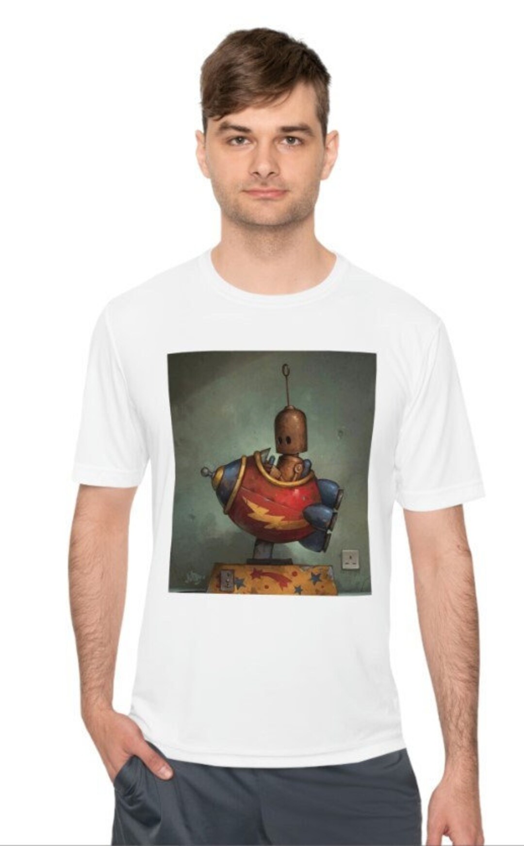 Robot Rocket Ship - Etsy