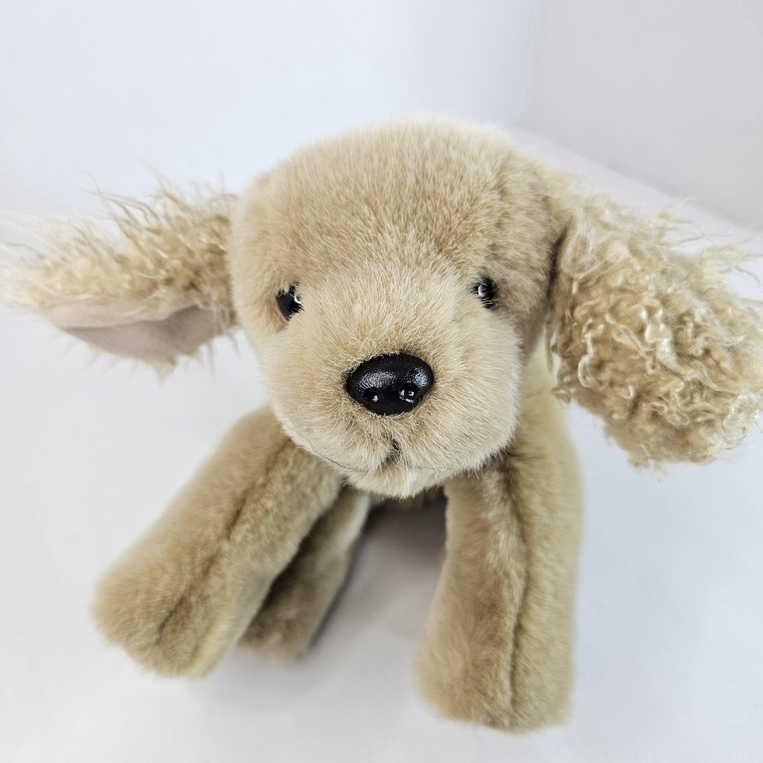 Ty 1996 Beige Corky the Cocker Spaniel Dog Puppy Stuffed Animal Toy ...