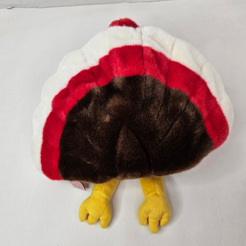 Ty 1999 Beanie Baddies Gobbles the Turkey Plush Stuffed Animal Vintage ...