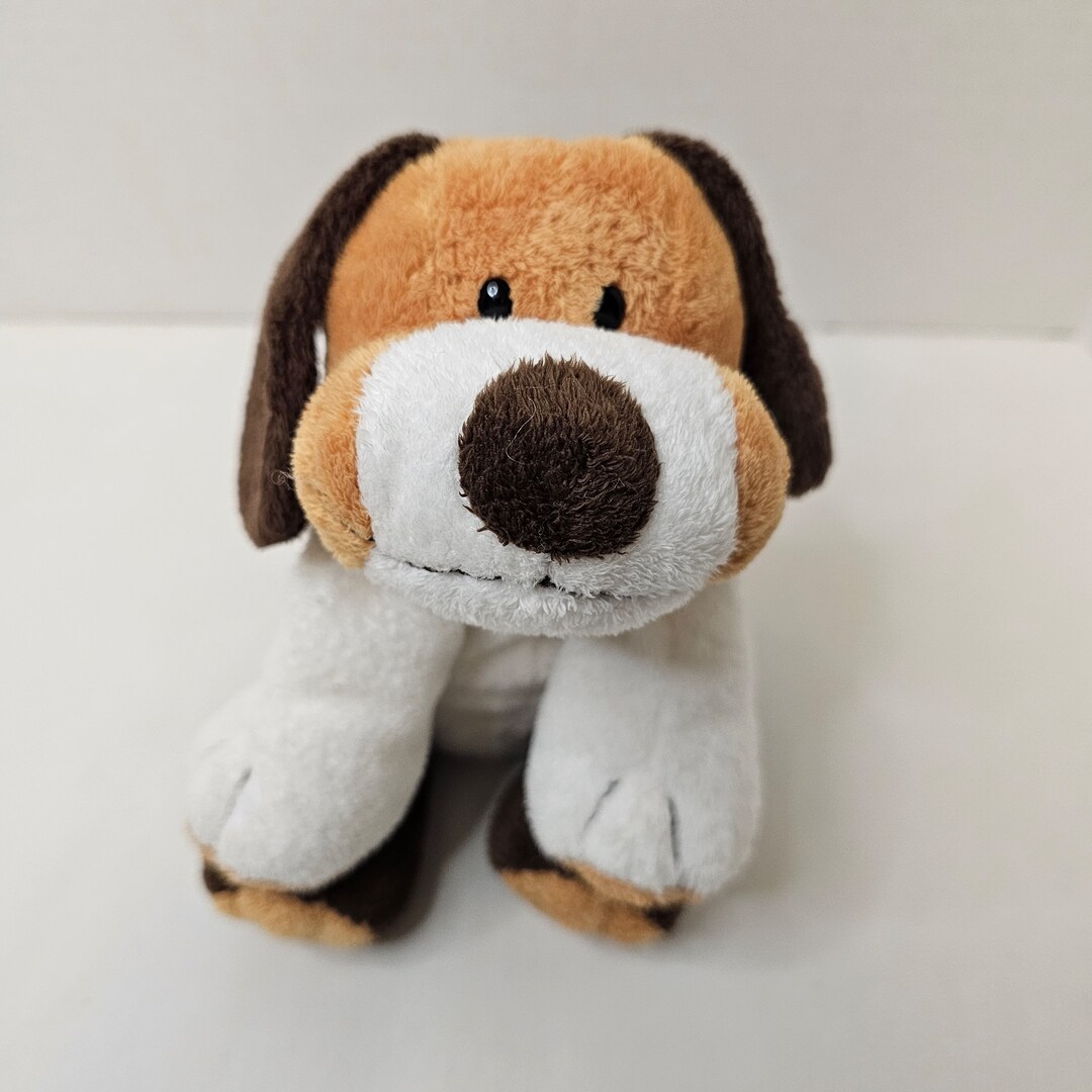 Ty Pluffies Whiffer Dog Tylux Brown Tan Puppy Plush Stuffed Animal Toy ...