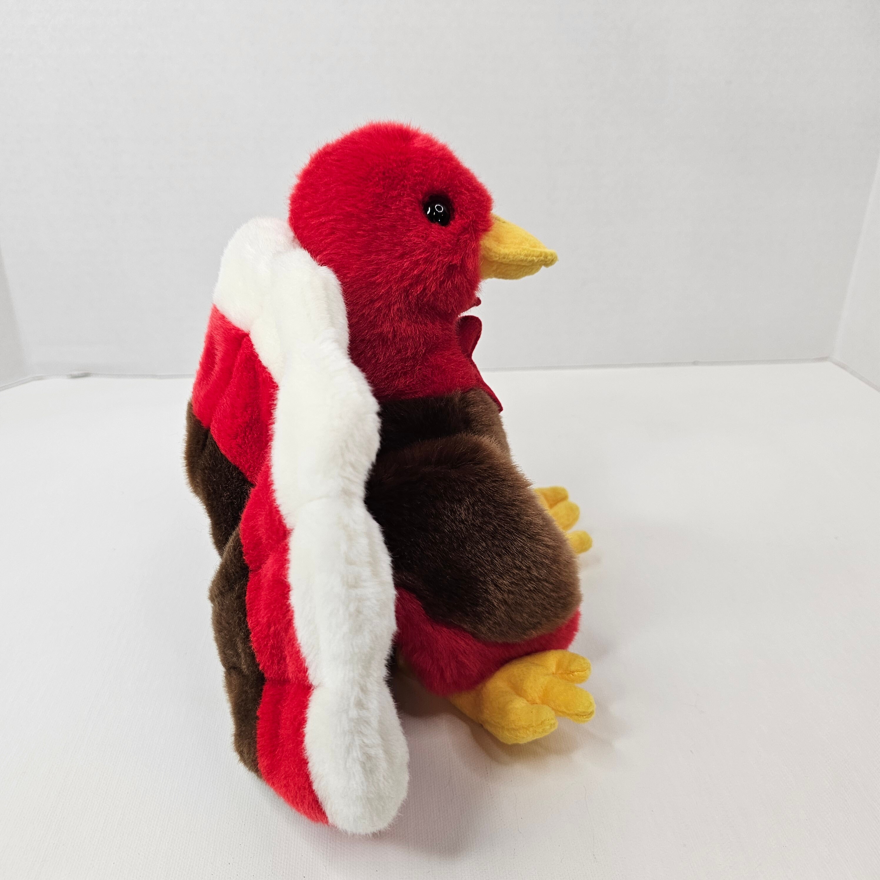 Ty 1999 Beanie Baddies Gobbles the Turkey Plush Stuffed Animal Vintage ...