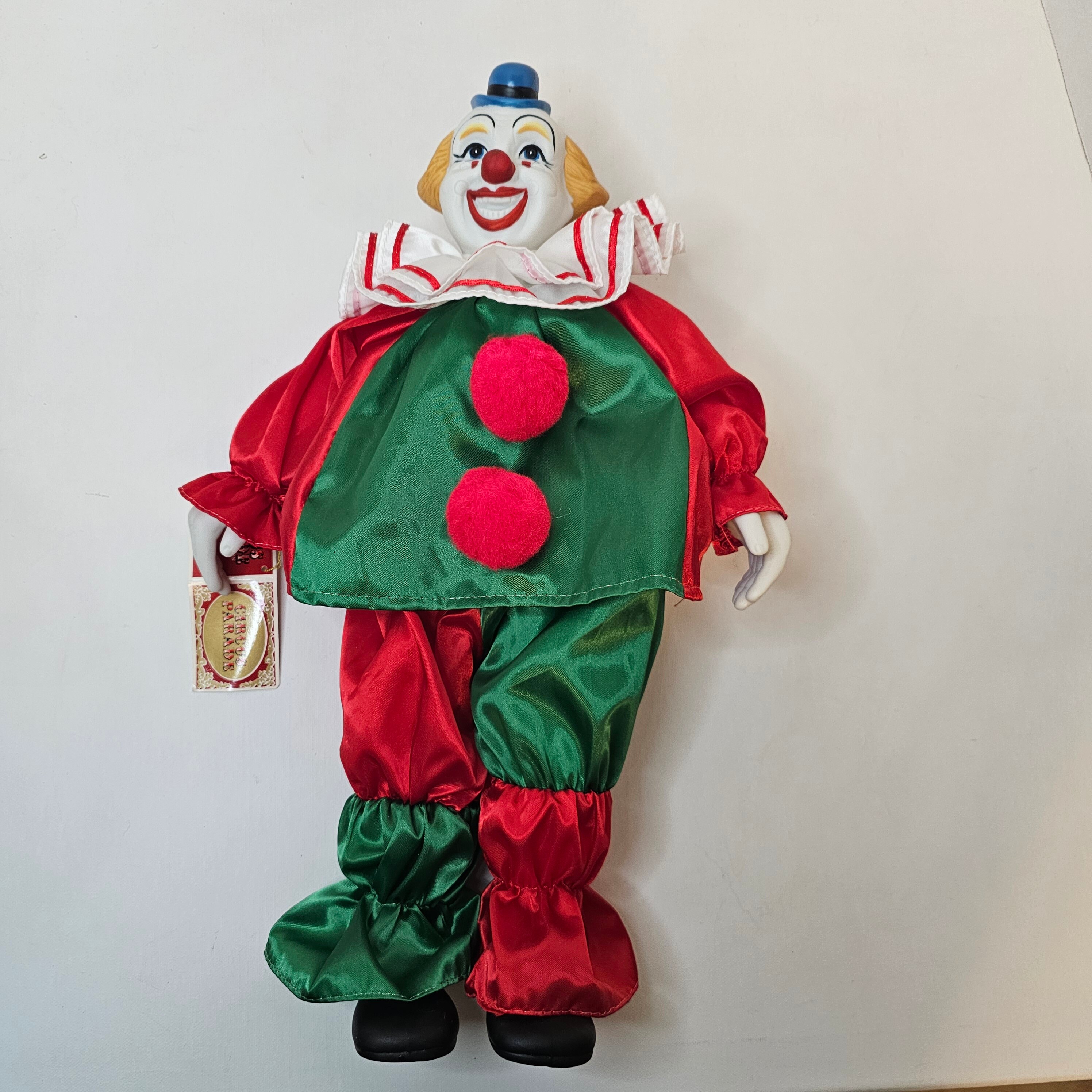 Vintage Circus Parade Clown Collection Porcelain Doll Anco 1991 With ...