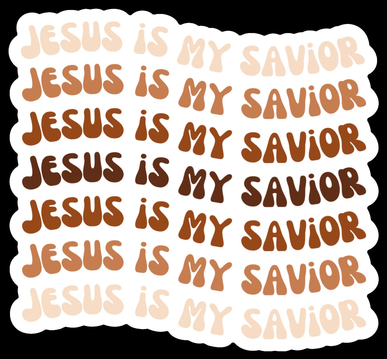 Jesus is My Savior | Sticker - Etsy