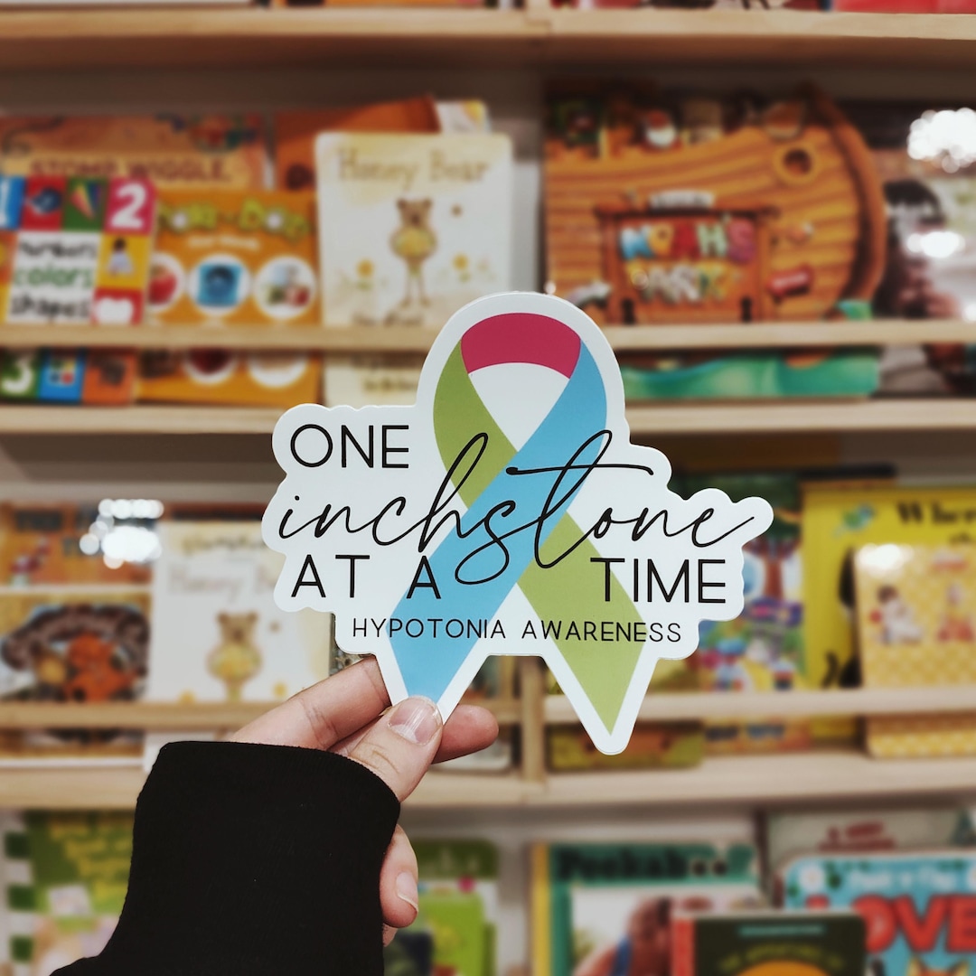 Hypotonia Awareness - One Inchstone at a Time | Bumper Sticker - Etsy