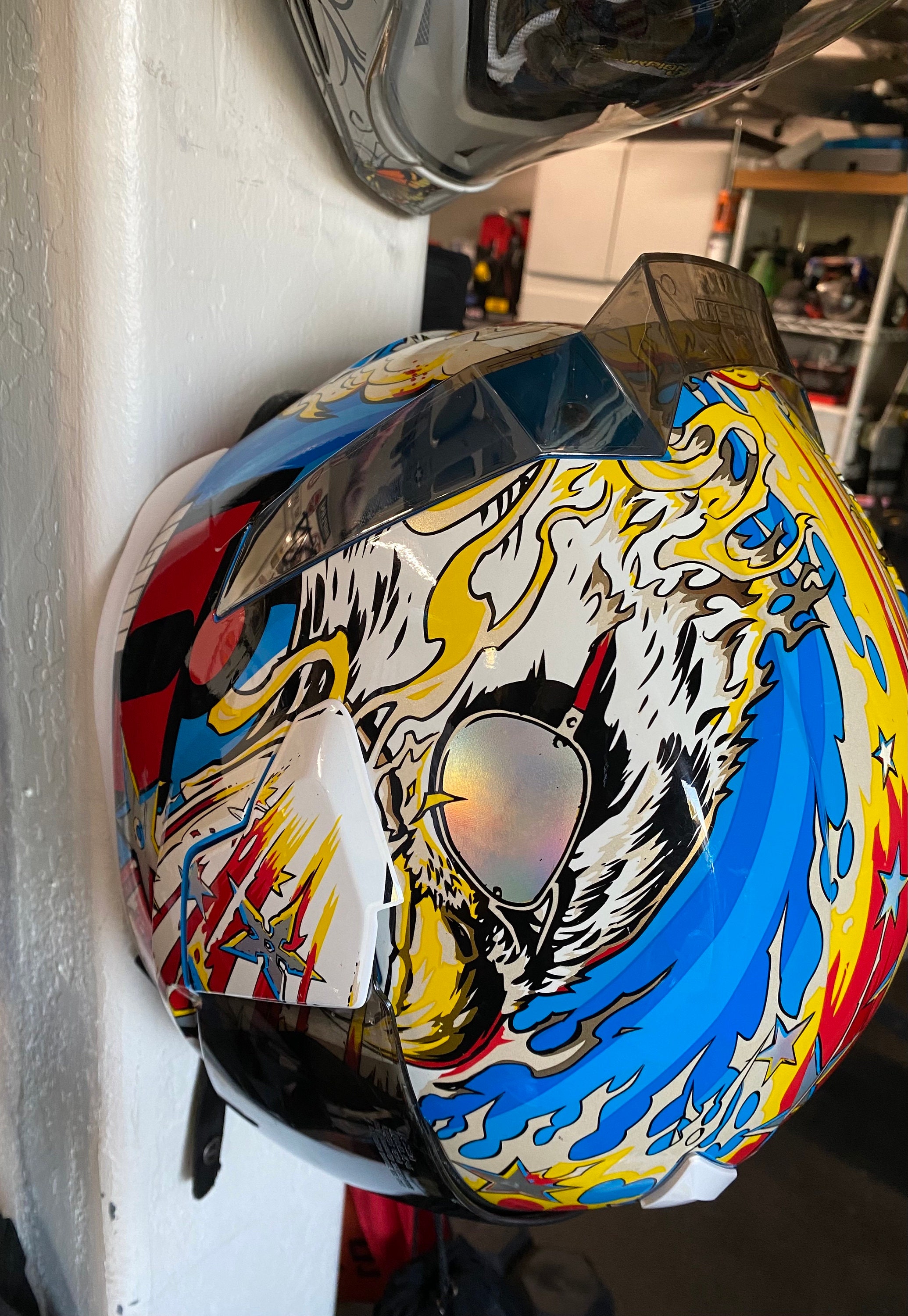 Motorcycle / Bike / ATV Helmet and Key Holder / Personalized - Etsy