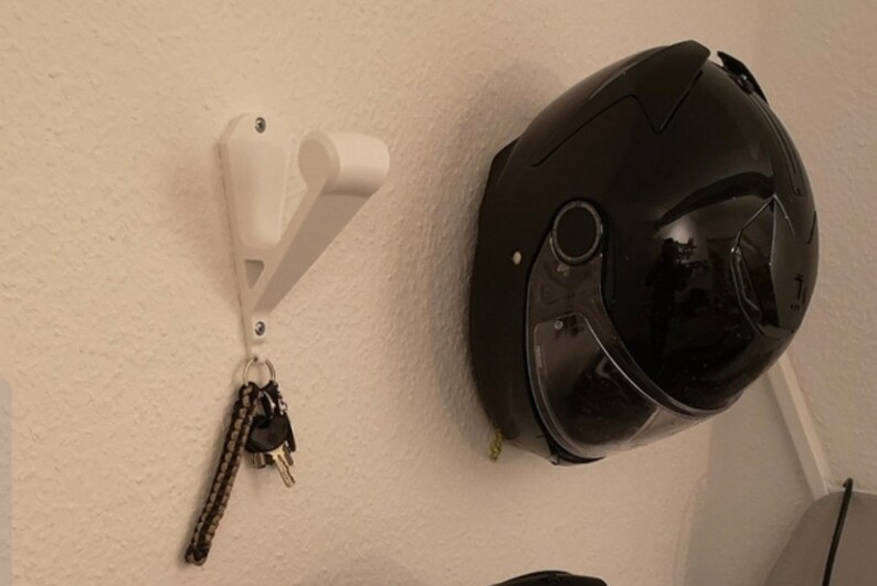 Motorcycle / Bike / ATV Helmet and Key Holder / Personalized - Etsy