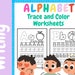 Coloring Printable Handwriting Worksheets | Kindergarten Practice ...