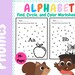 Find the Letter Printable Worksheet Coloring Activities Preschool and ...