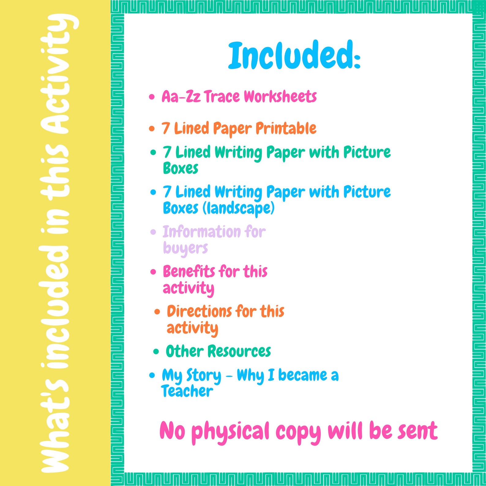 Printable Handwriting Worksheets for Kindergarten | Elementary ...