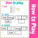 Word to Picture Matching Game Flash Cards Learning to Read Kindergarten ...