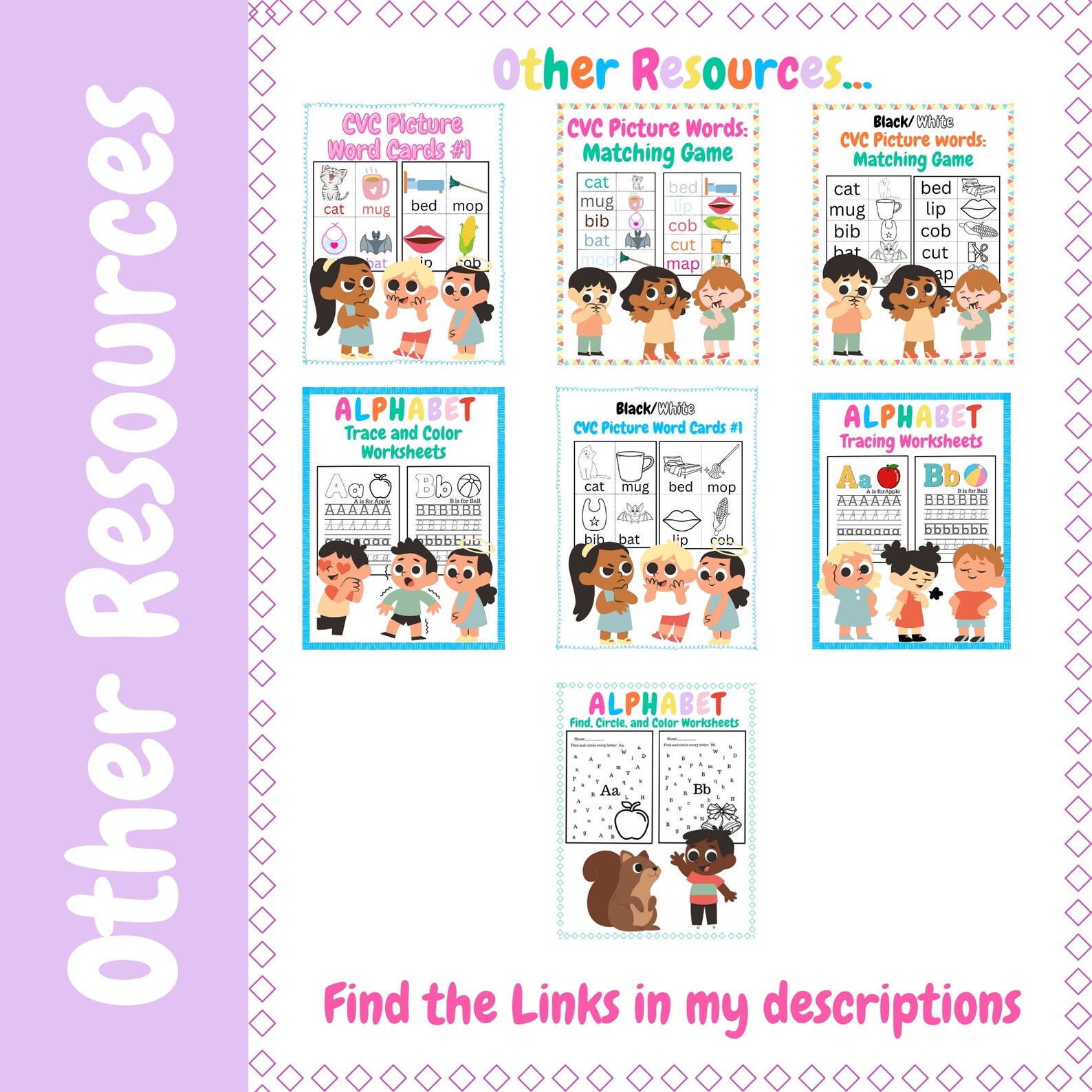 26 Spot the Letter Printables Uppercase and Lowercase Find the Letter ...