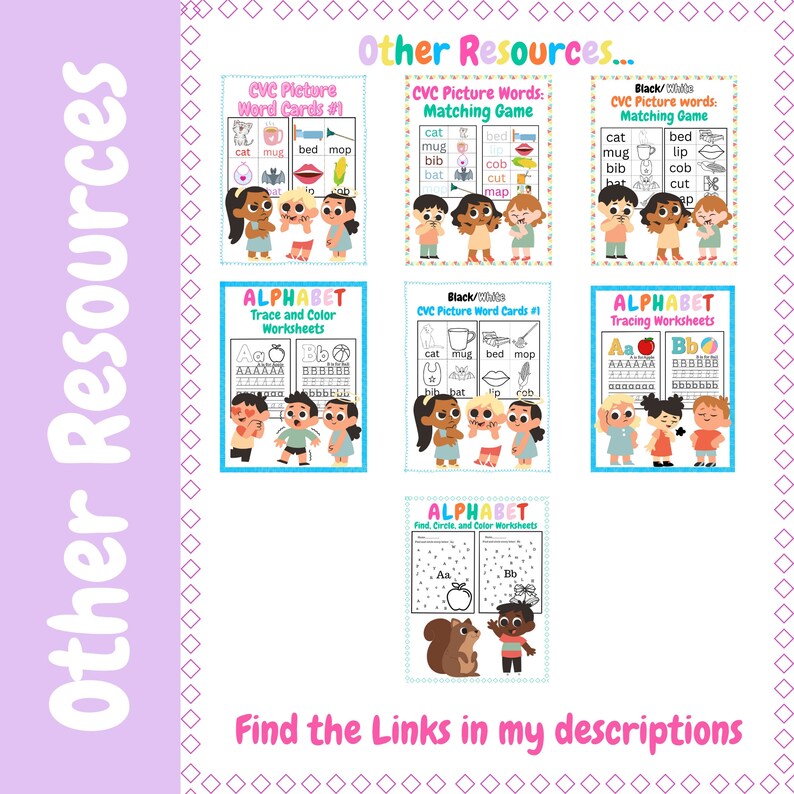26 Spot the Letter Printables Uppercase and Lowercase Find the Letter ...