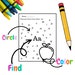 Find the Letter Printable Worksheet Coloring Activities Preschool and ...