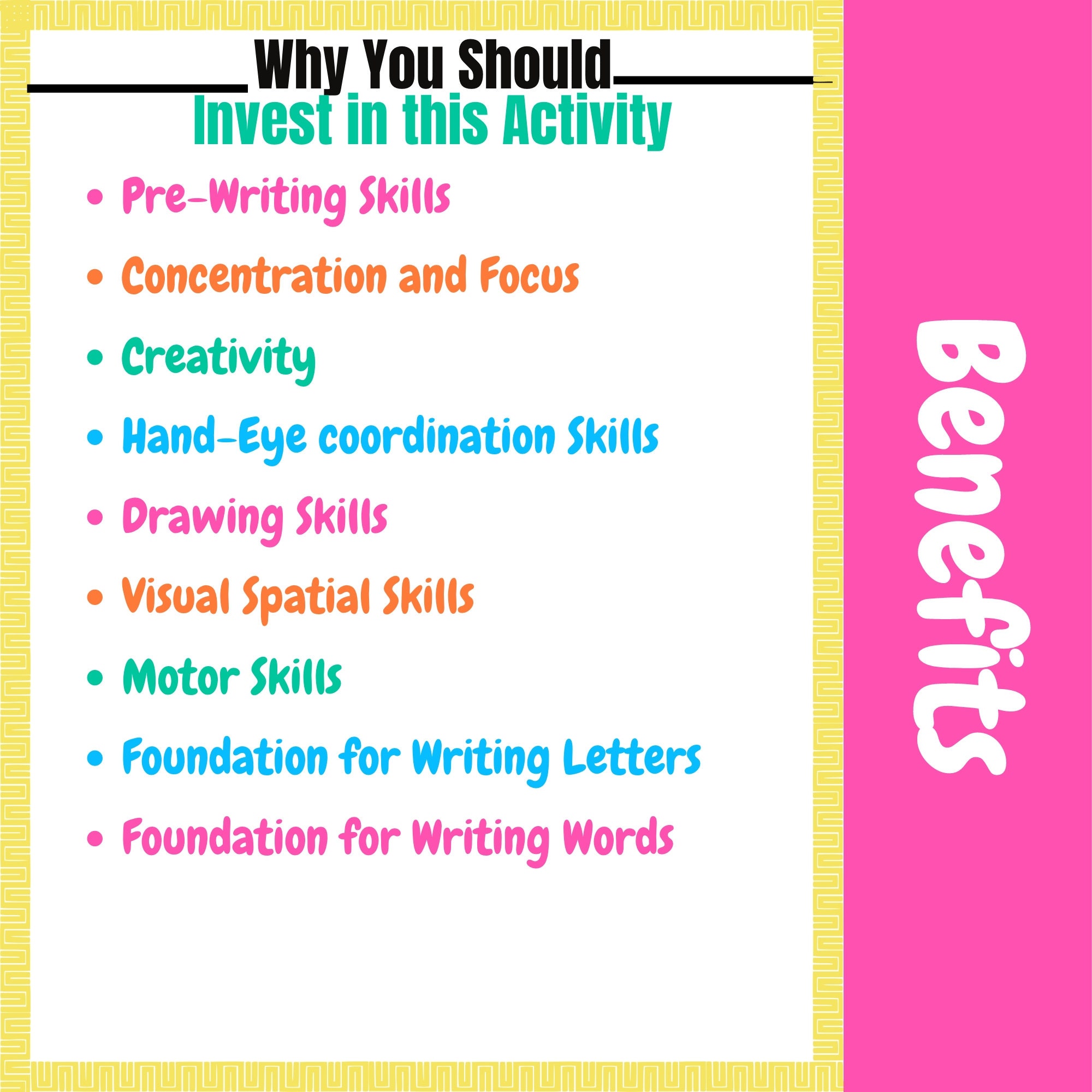 Printable Handwriting Worksheets for Kindergarten | Elementary ...