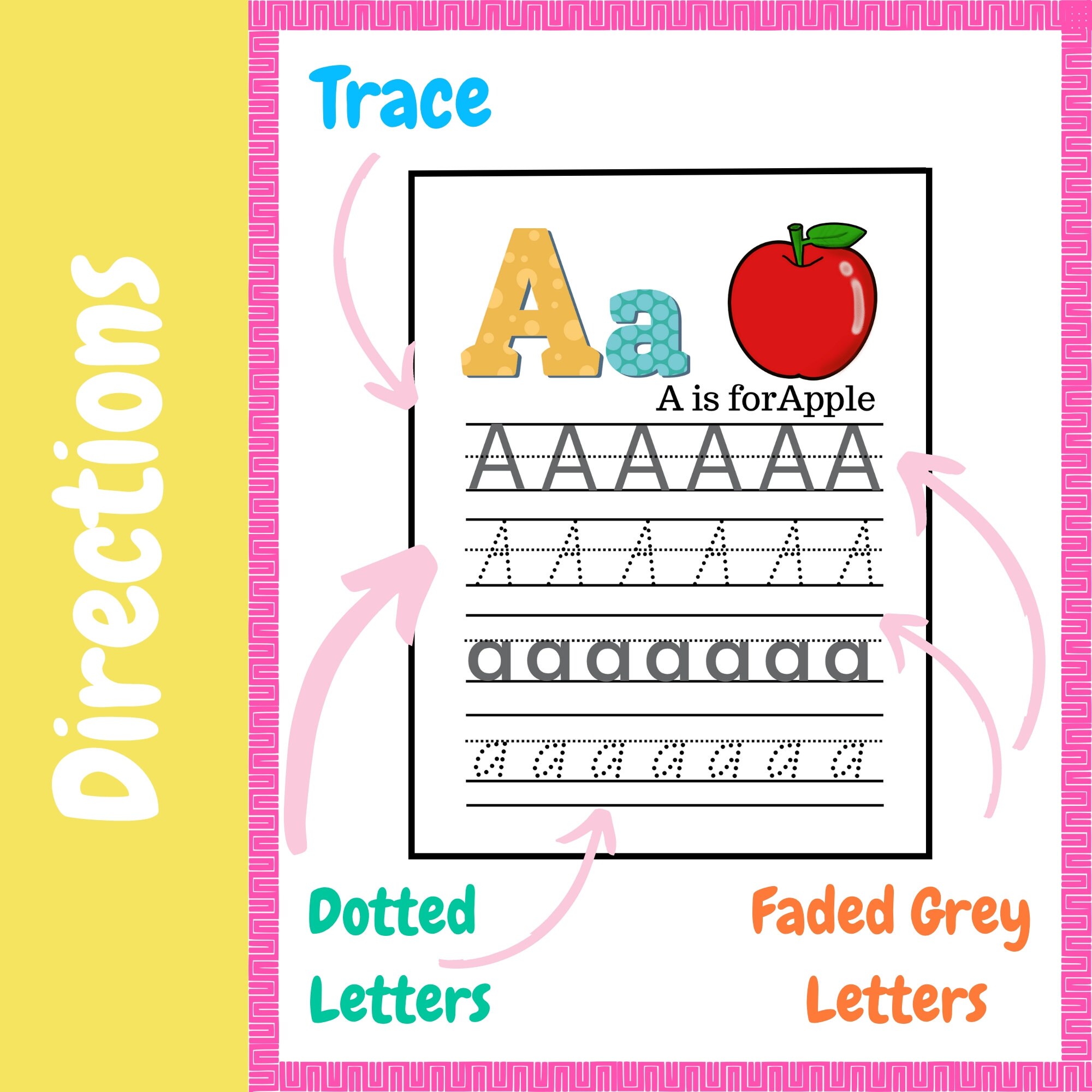 Printable Handwriting Worksheets for Kindergarten | Elementary ...