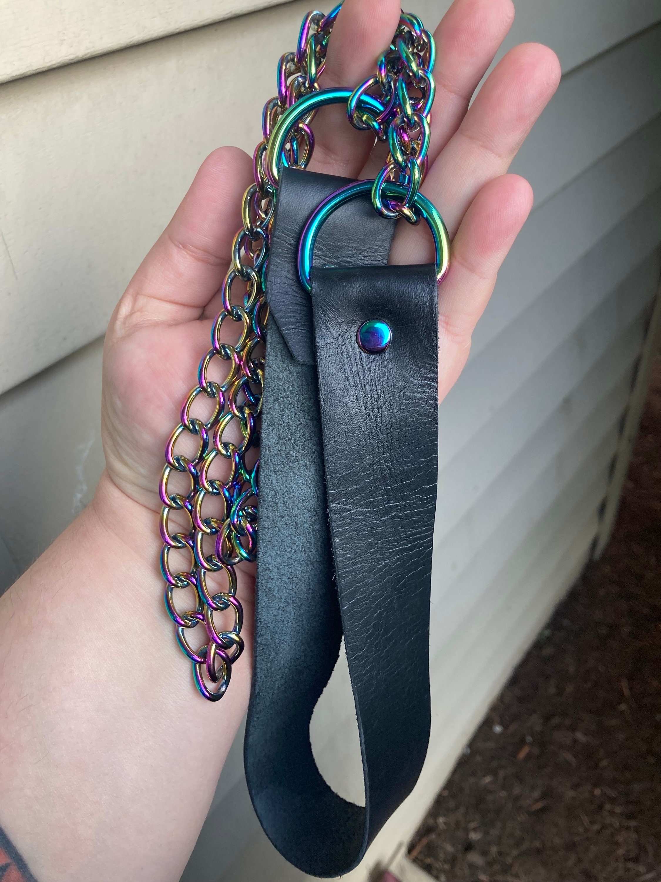 Fidget Collar Martigale Collar BDSM Day Collar - Etsy