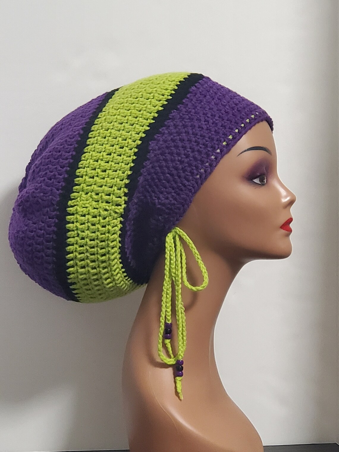 Crochet Tam Beanie Dreadlocks Reggae Hat - Etsy