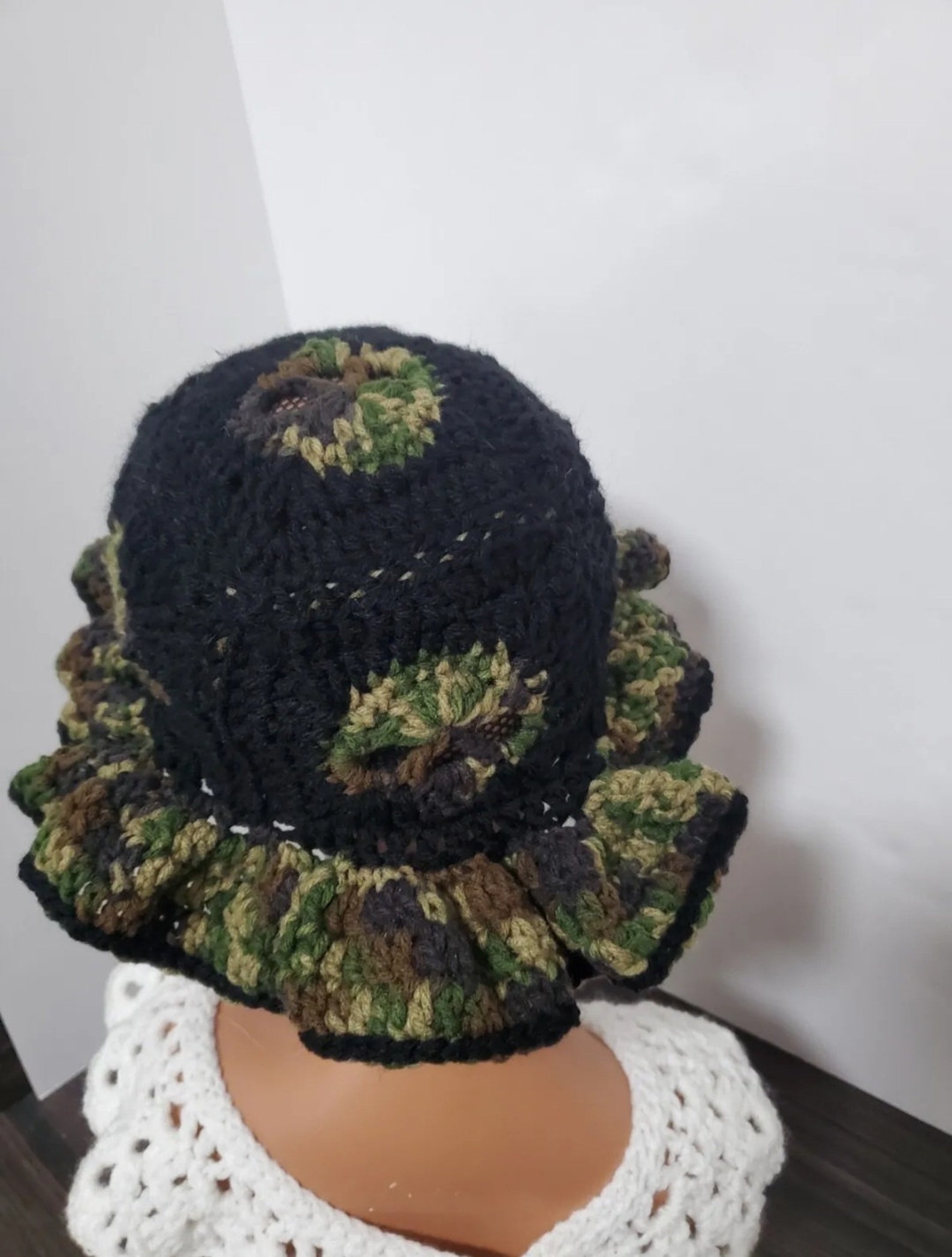 Halloween Crochet Skull Bucket Hat - Etsy