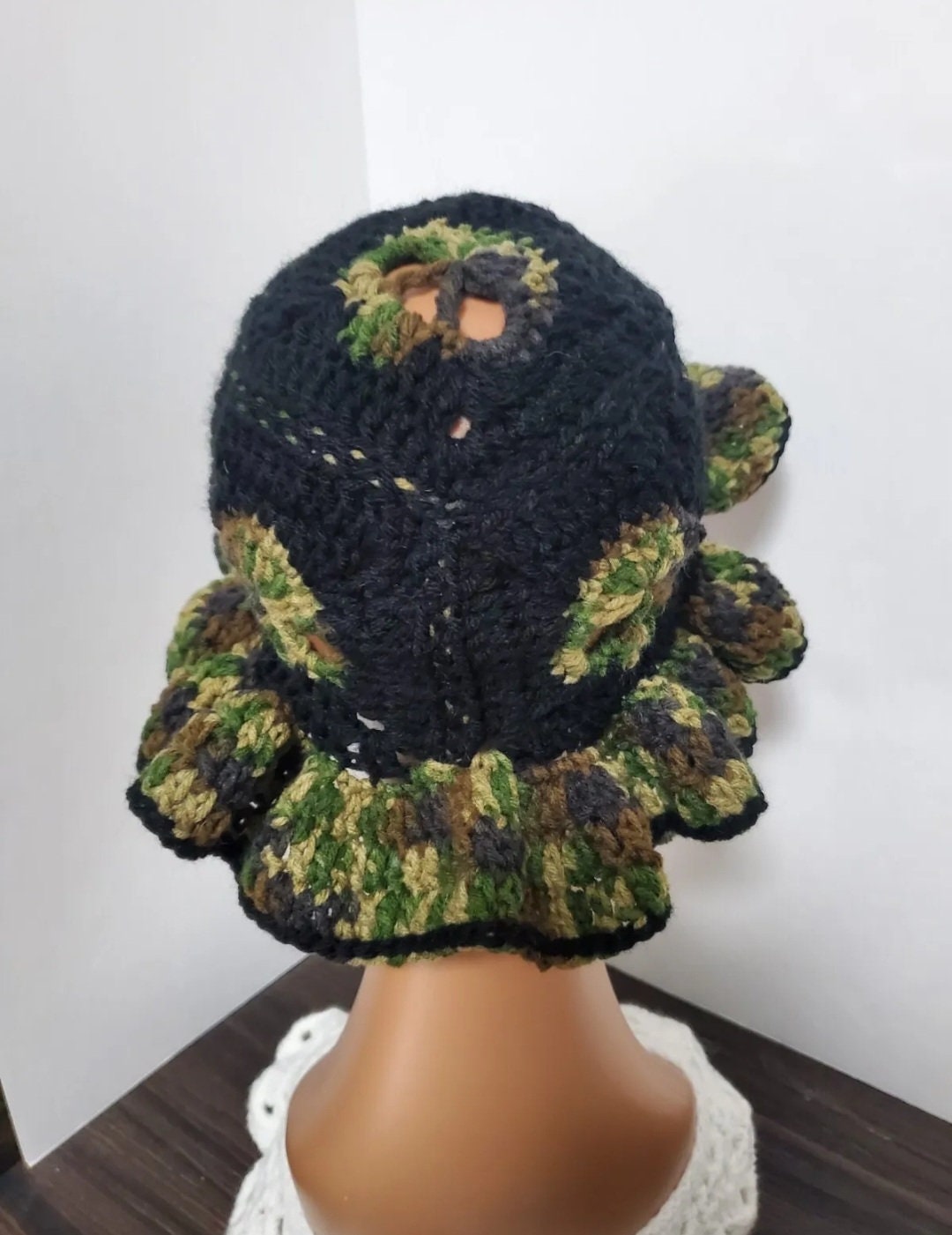 Halloween Crochet Skull Bucket Hat - Etsy