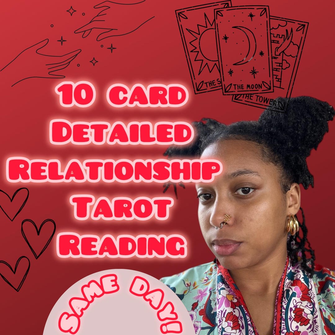 SAME DAY|10 Cards Relationship Tarot Reading| Professional and Detailed ...