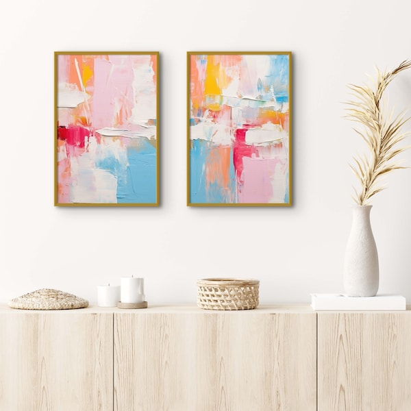 Colorful Wall Art - Etsy