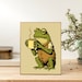 Retro Frog Wall Art Digital Download Printable Art 1970s - Etsy