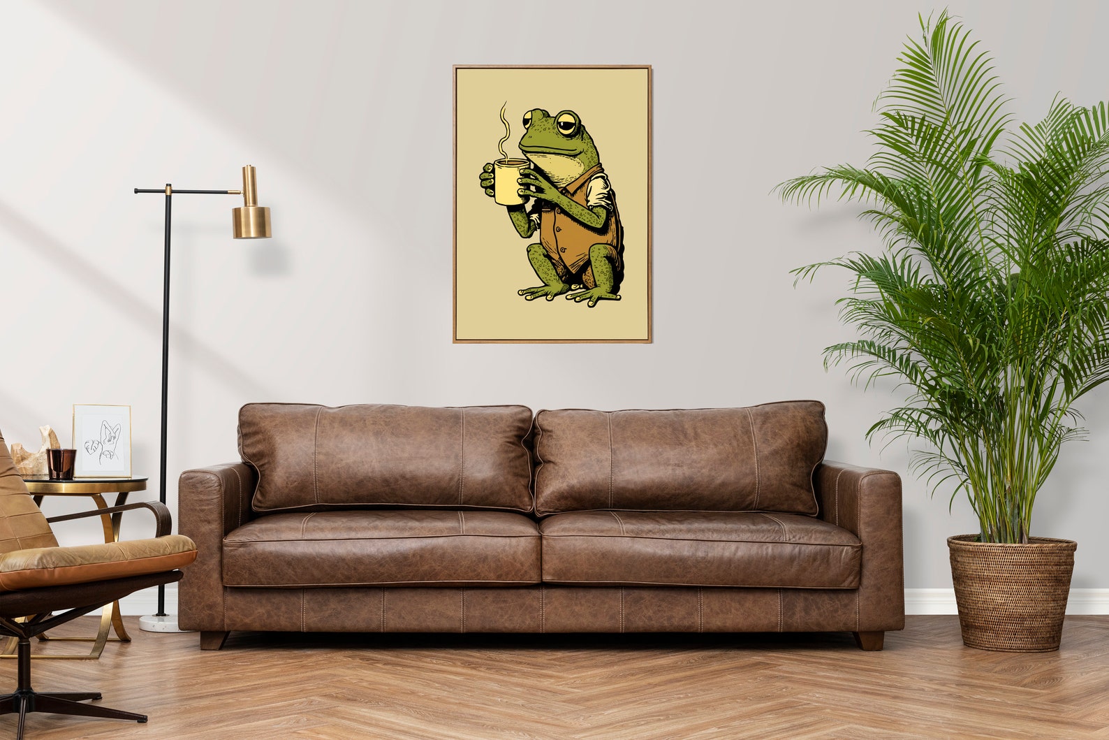 Retro Frog Wall Art Digital Download Printable Art 1970s - Etsy