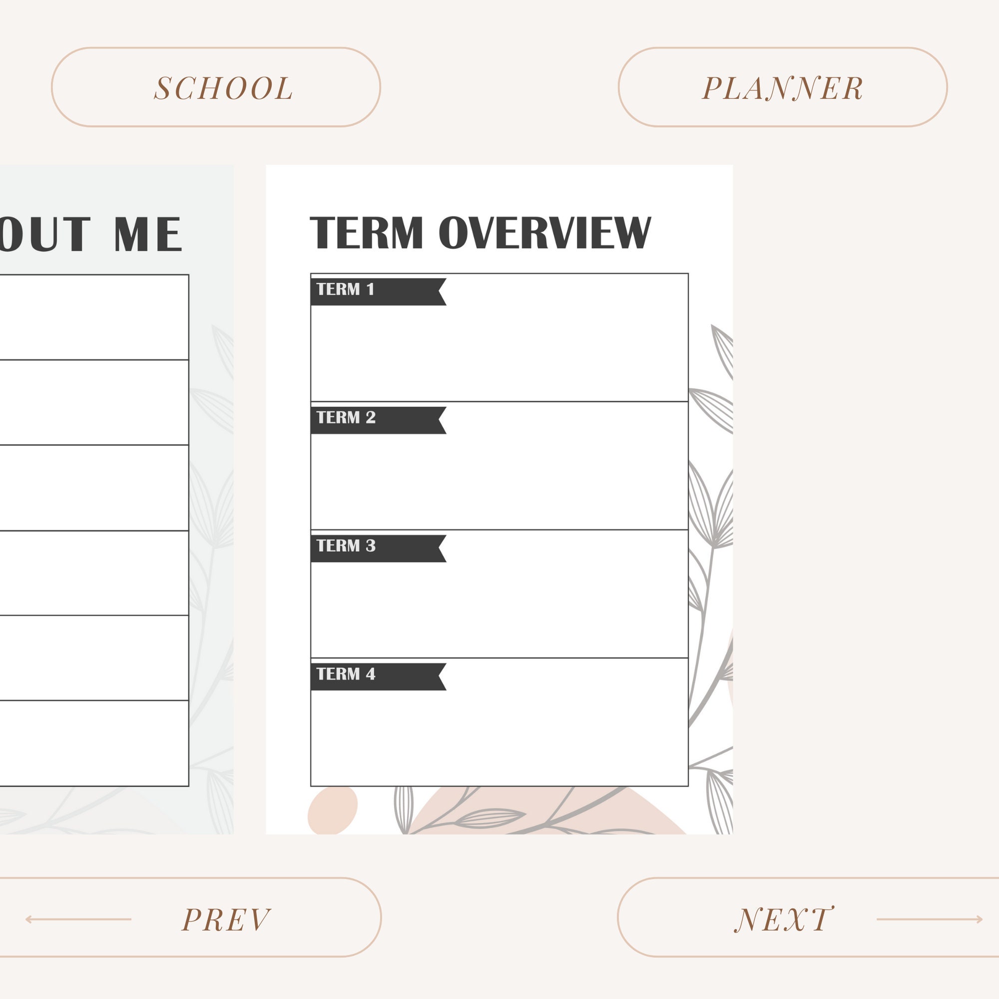 Printable 2024 Digital Yearly Planner, Customizable Budget Trackers ...