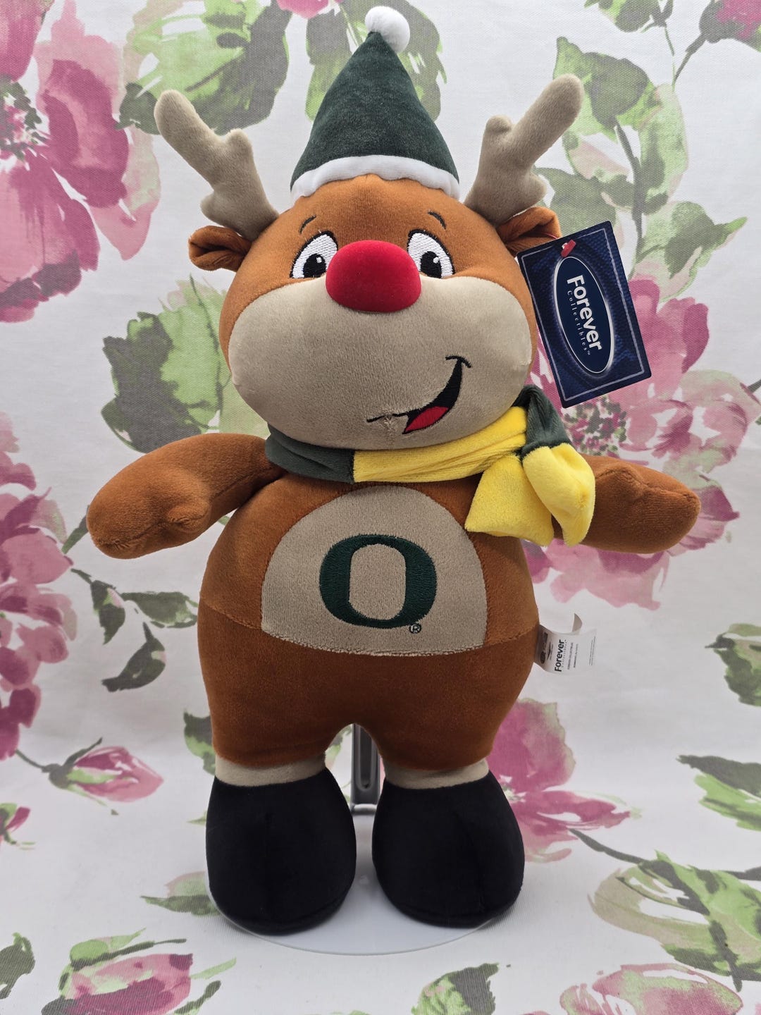 Collectible Christmas Plush - University of Oregon Reindeer by Forever ...
