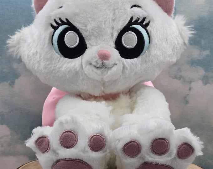 Collectible Big Foot Marie Plush - Authentic Disney Parks Marie Big ...