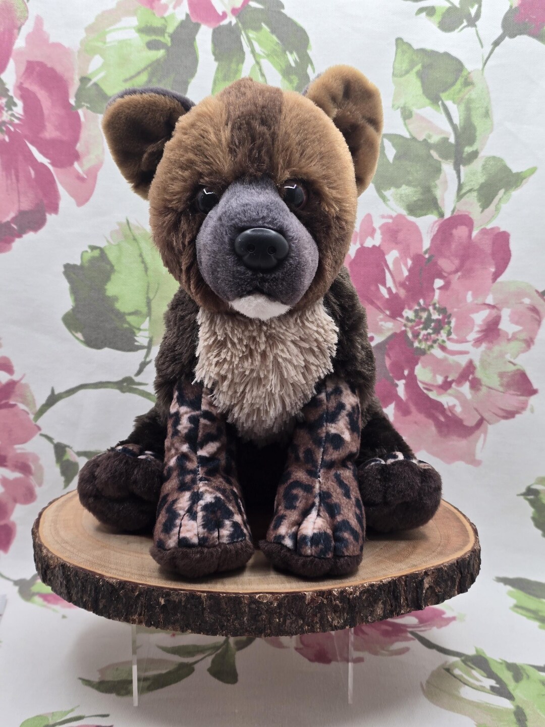 Collectible Wild Republic Cuddlekins African Wild Dog Pup Plush ...