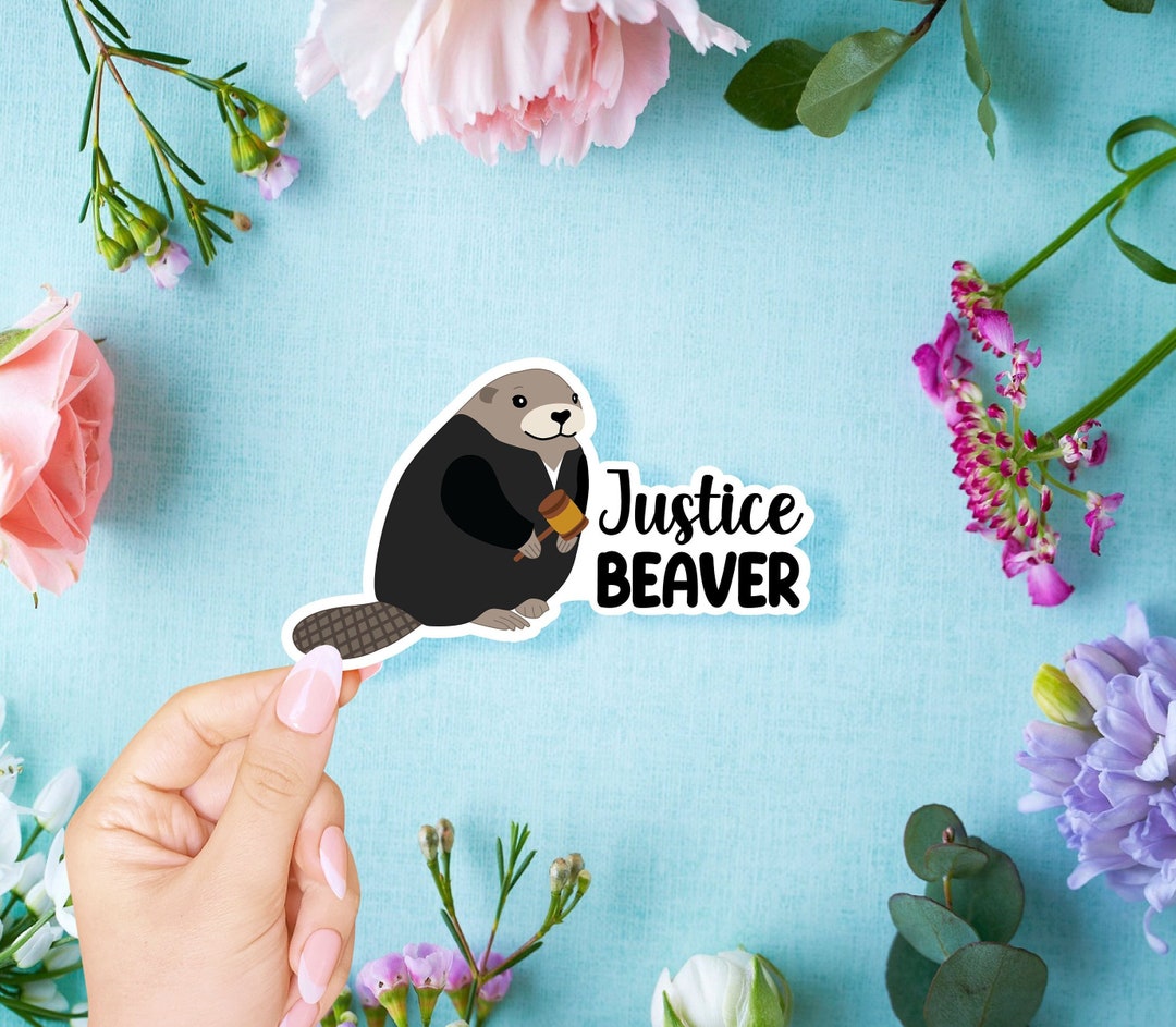 Justice Beaver Vinyl Sticker, the Office, Dwight Schrute Quote, Who is ...