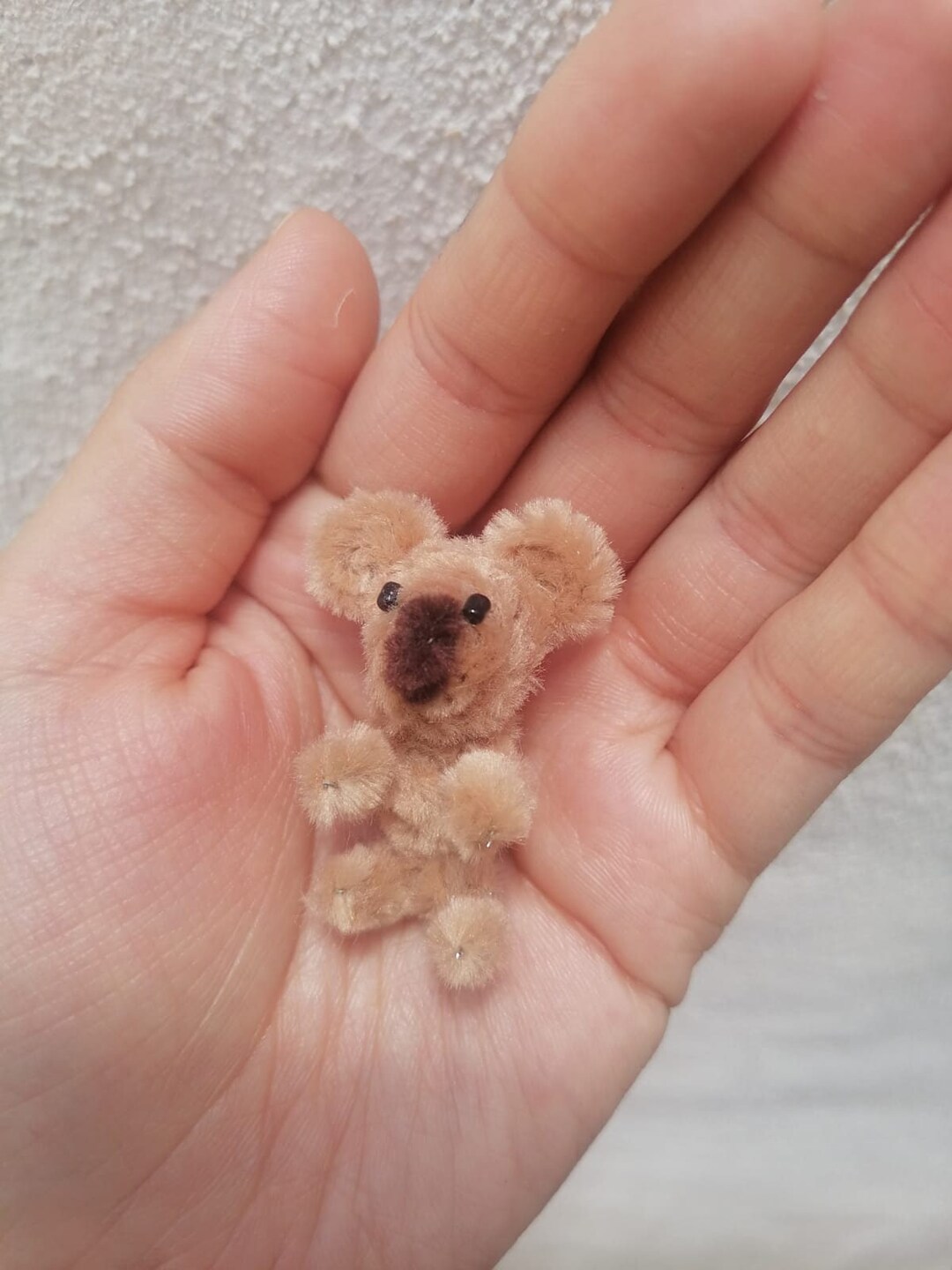 Koala Miniature Made of Pipe Cleaner - Etsy