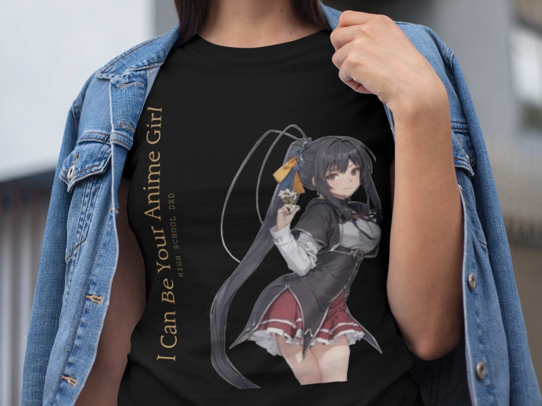 Anime Akeno Himejima Unisex Heavy Cotton Tee, High School DXD Shirt ...