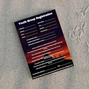 Printable Youth Group Registration Form Template - Easy to Customize ...