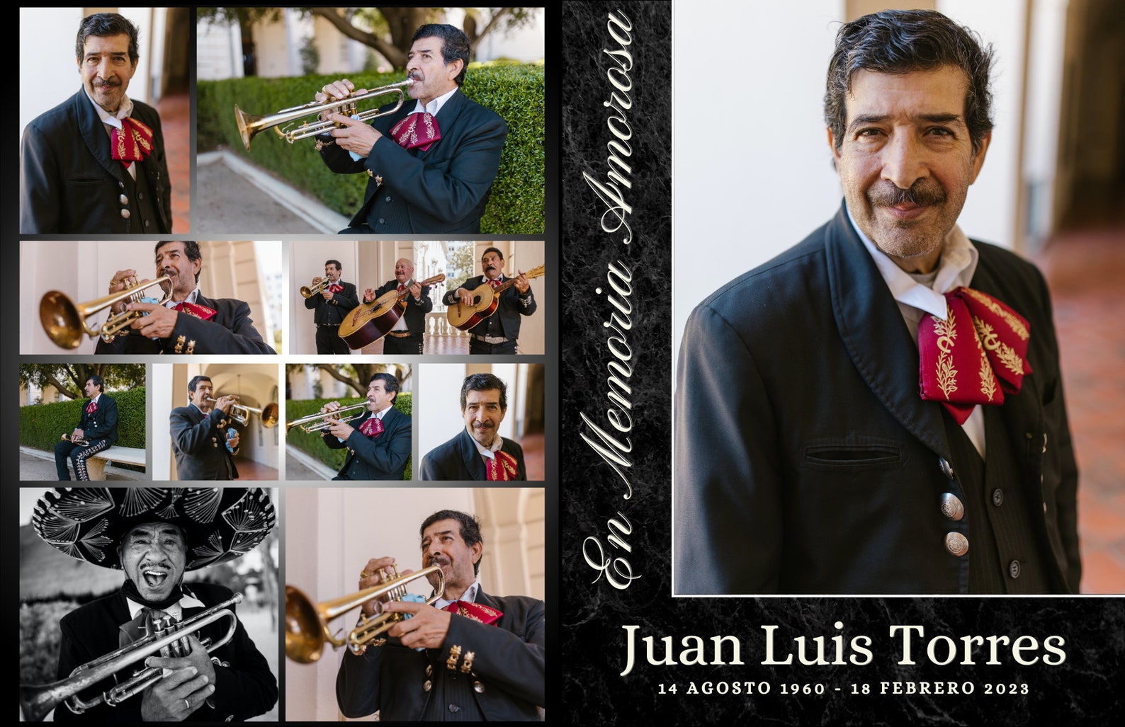 Spanish Funeral Program Brochure Template -folleto Del Programa ...