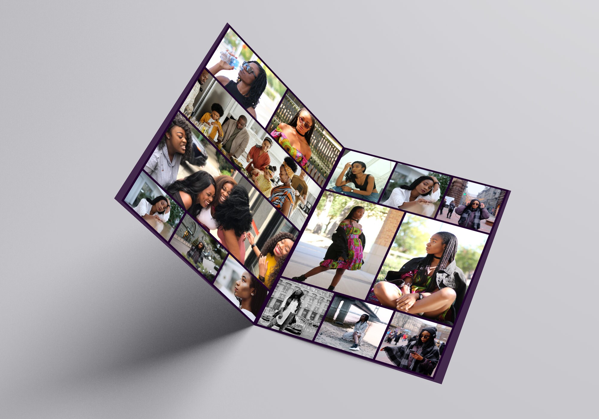8 Page Funeral Program Template Booklet | Photo Gallery - Order of ...